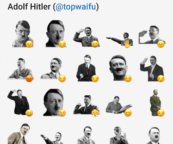 Adolf Hitler Sticker Pack - Telegram Stickers Library